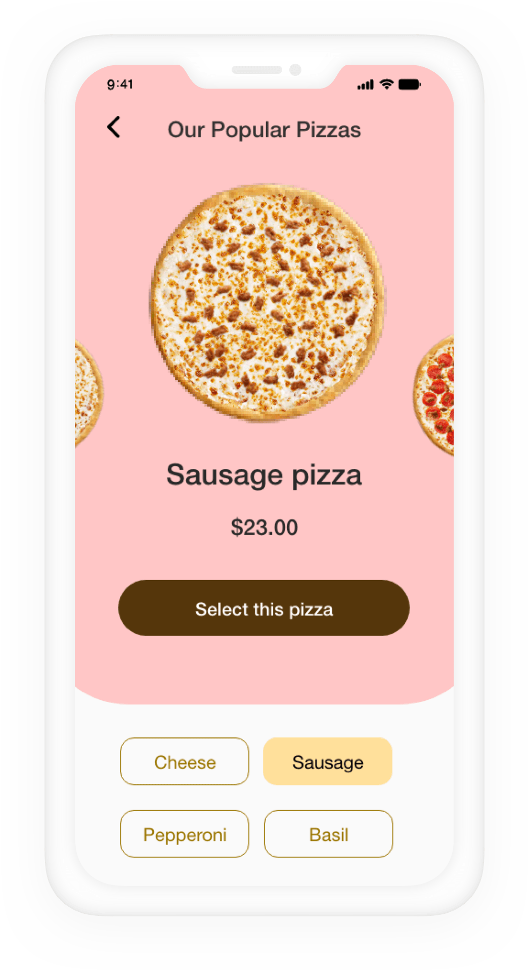 Pizza Menu - Annie Yang